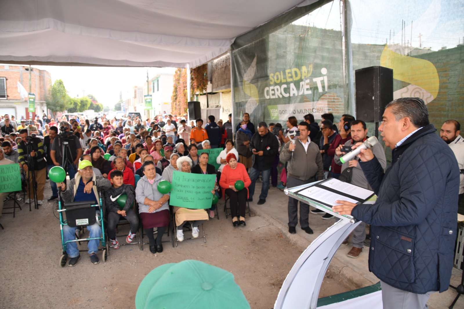 JUAN MANUEL NAVARRO INICIA RENOVACIÓN TOTAL DE LA CABECERA DE SOLEDAD ...